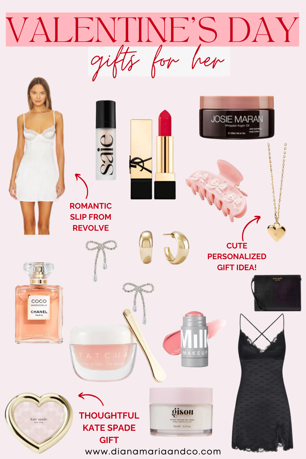 52 Valentines Day Gifts For Her She'll Adore - Diana Maria & Co