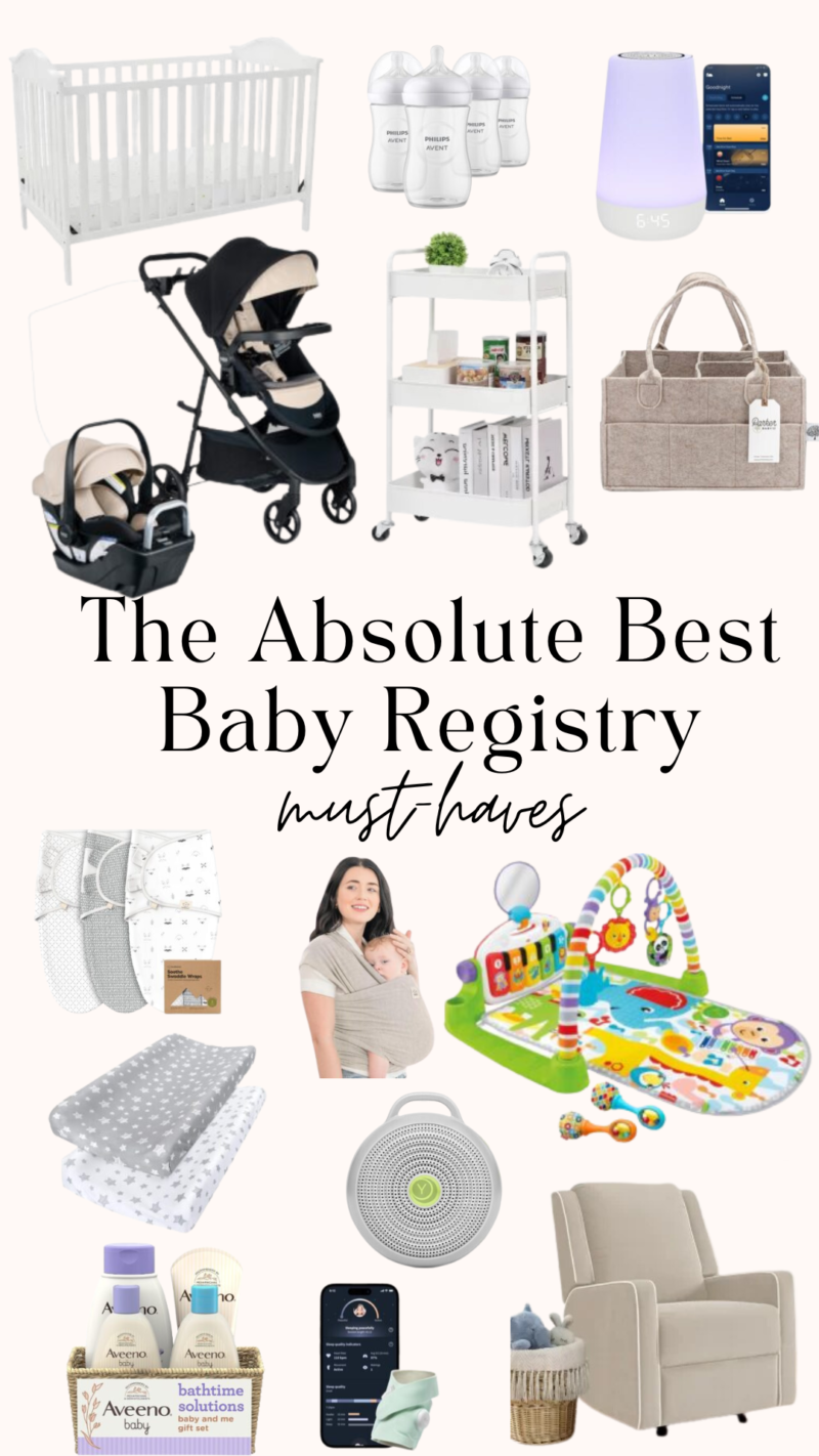 The Baby Registry Must Haves You Need: Free Baby Registry Checklist ...